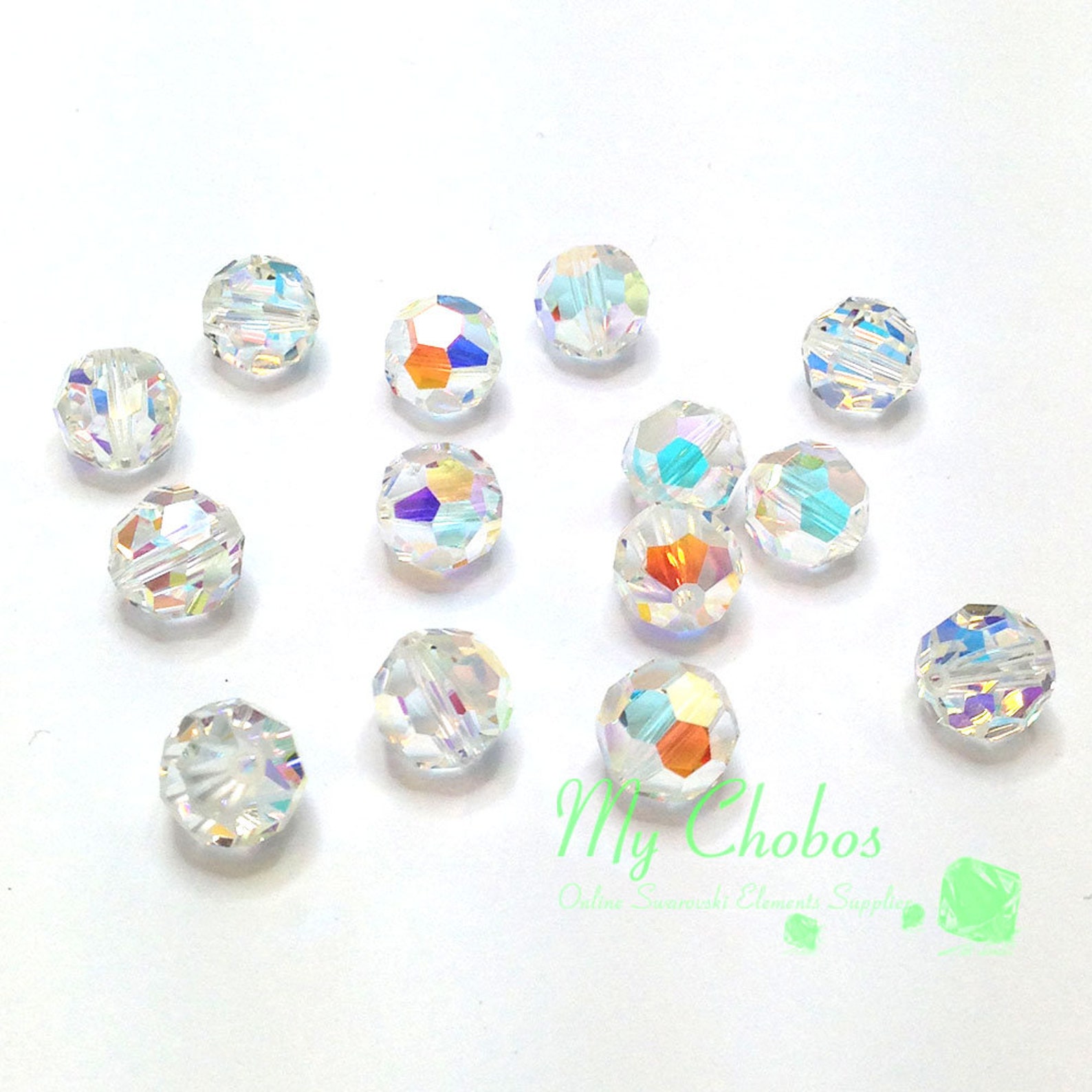 Swarovski 5000 Round 5mm Crystal AB Beads 720 Pieces Factory - Etsy