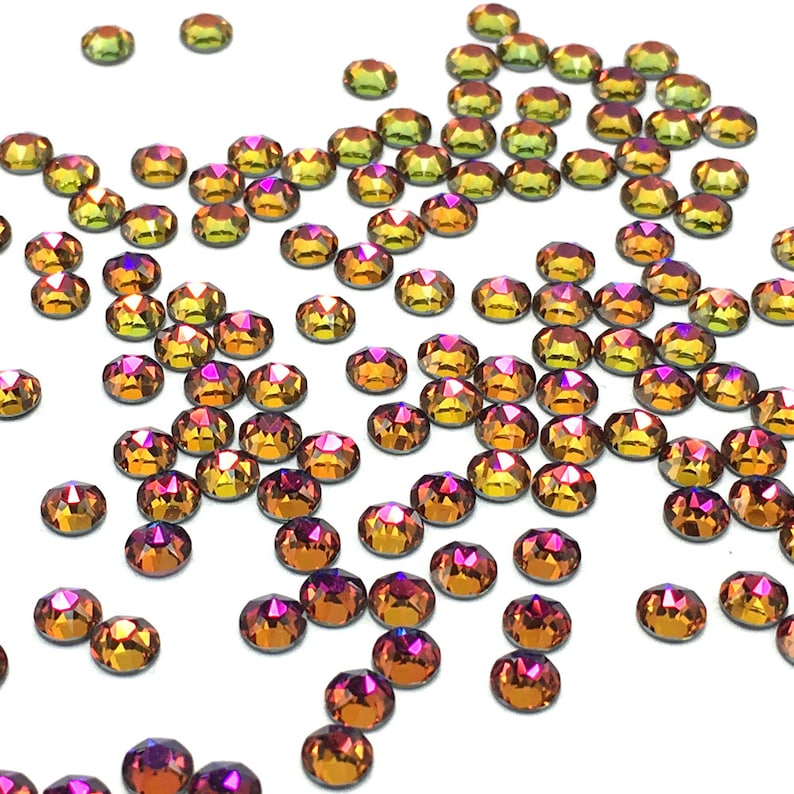 Crystal Volcano 001 VOL Swarovski 2078 XIRIUS Flatback - Etsy