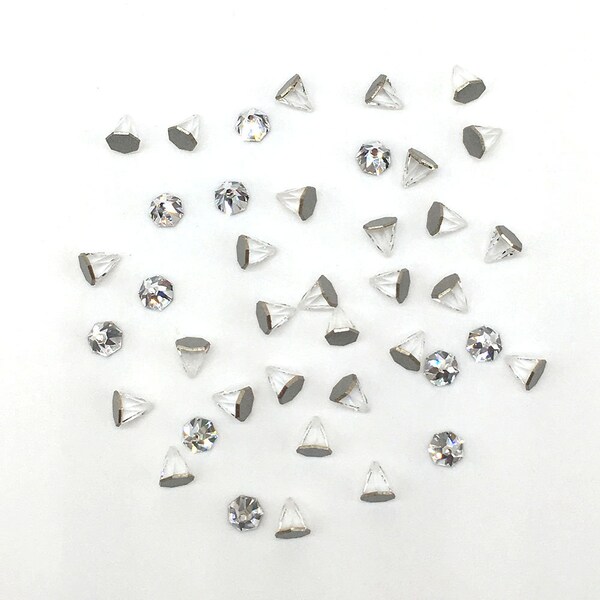 Swarovski Spike Flatback - Etsy