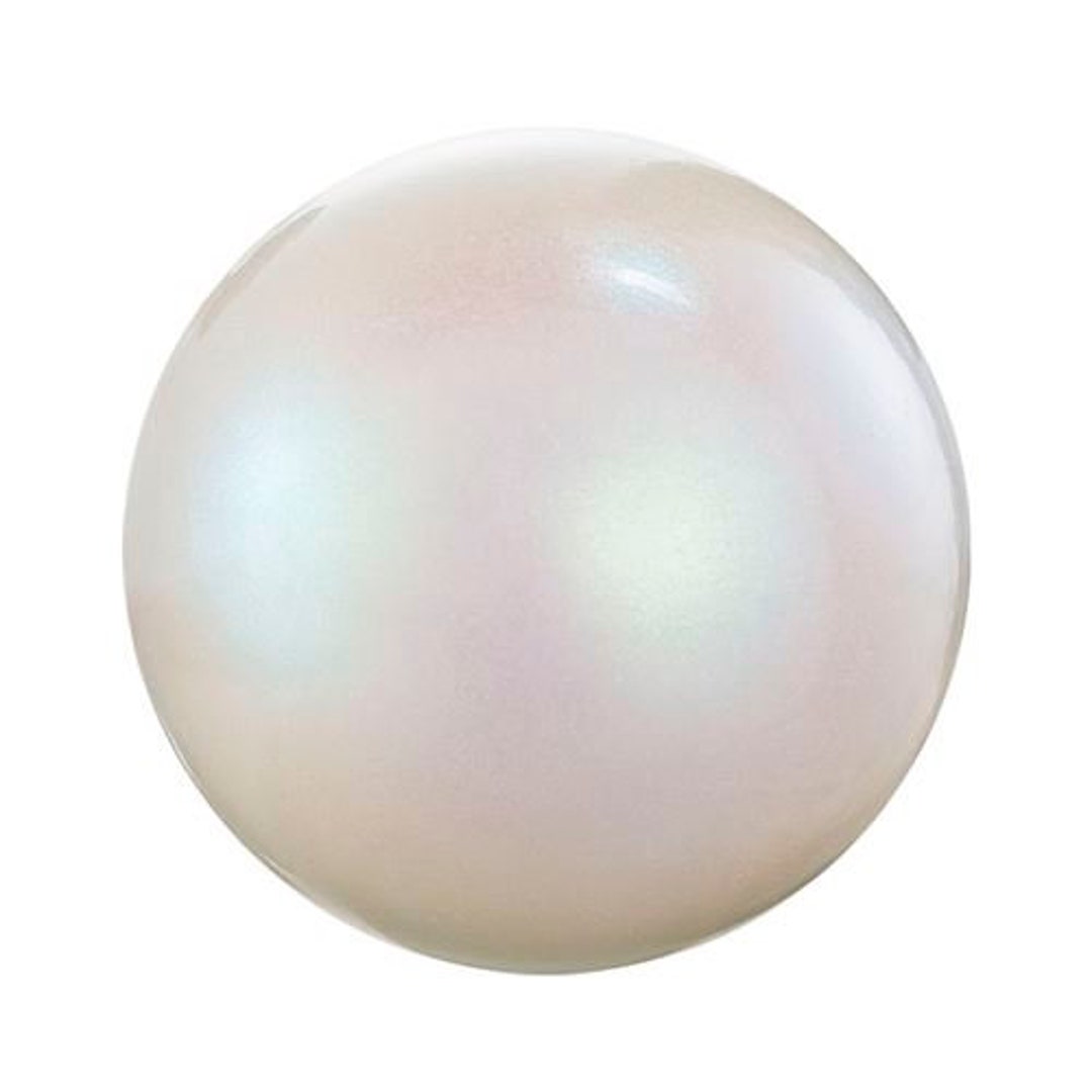 Pearlescent White Color Preciosa Crystal Nacre Pearls Effect Round ...