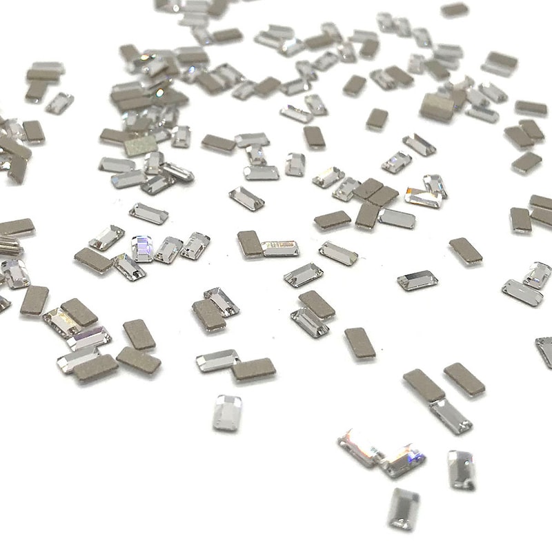 7 X Swarovski Baguette - Etsy