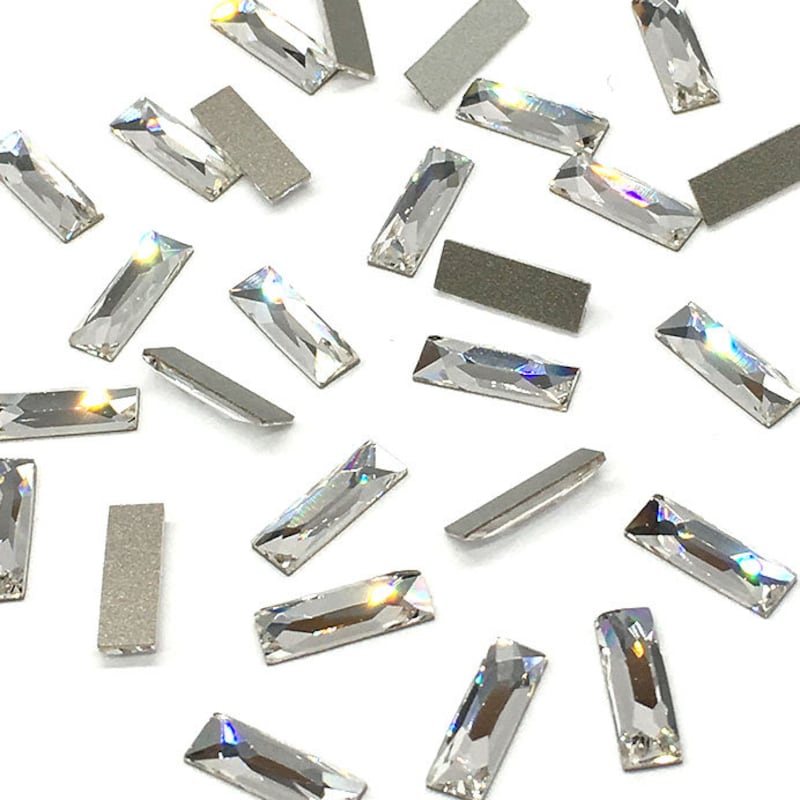 Rectangle Crystal - Etsy