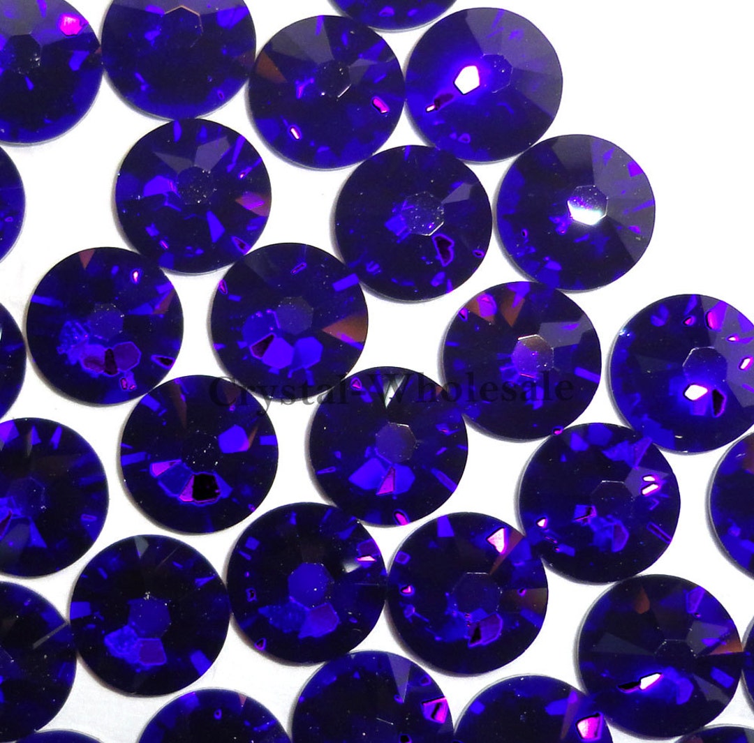 Cobalt 369 Swarovski 2088 XIRIUS 34ss Crystal Flatback No-hotfix ...