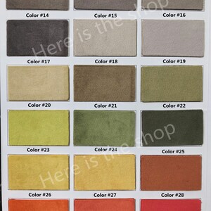 76 Colors. A Pair of Luxury Velvet Curtains Made to Order. Polyester ...
