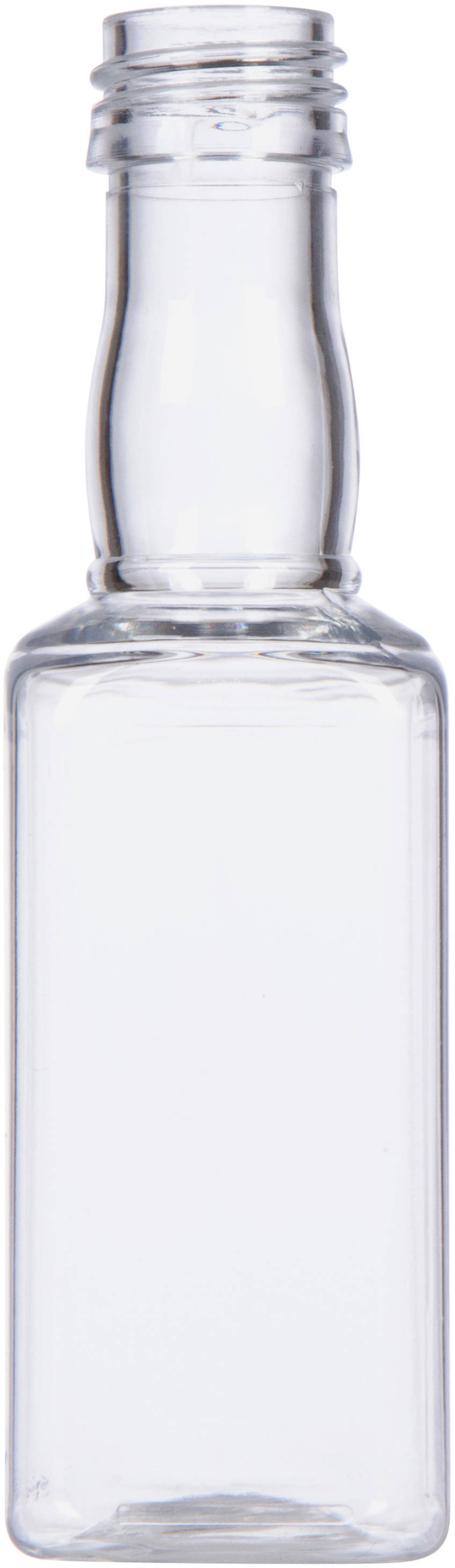 12 Mini SQUARE Liquor Bottles Small 50ml Mini Empty Plastic - Etsy