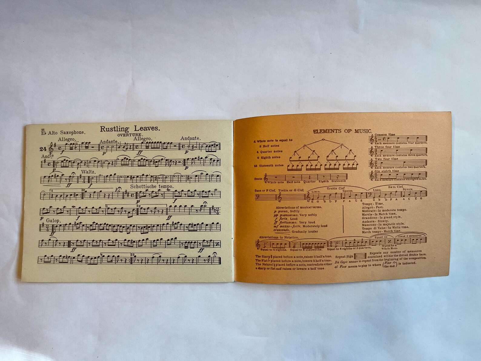 Jenkins' Beginner's Band Book and Instructor 1910 Alto Saxophone ...