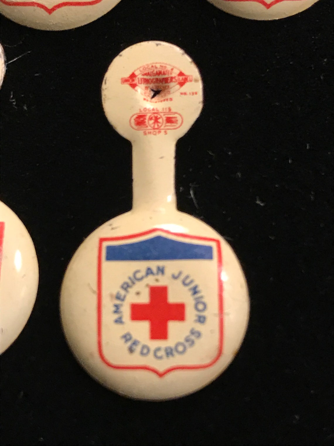 Four Metal American Junior Red Cross Buttons Children's - Etsy