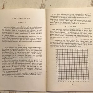 The Game of Go 1951 Board Game Wm. F. Drueke & Sons, Inc., Oldest Board ...