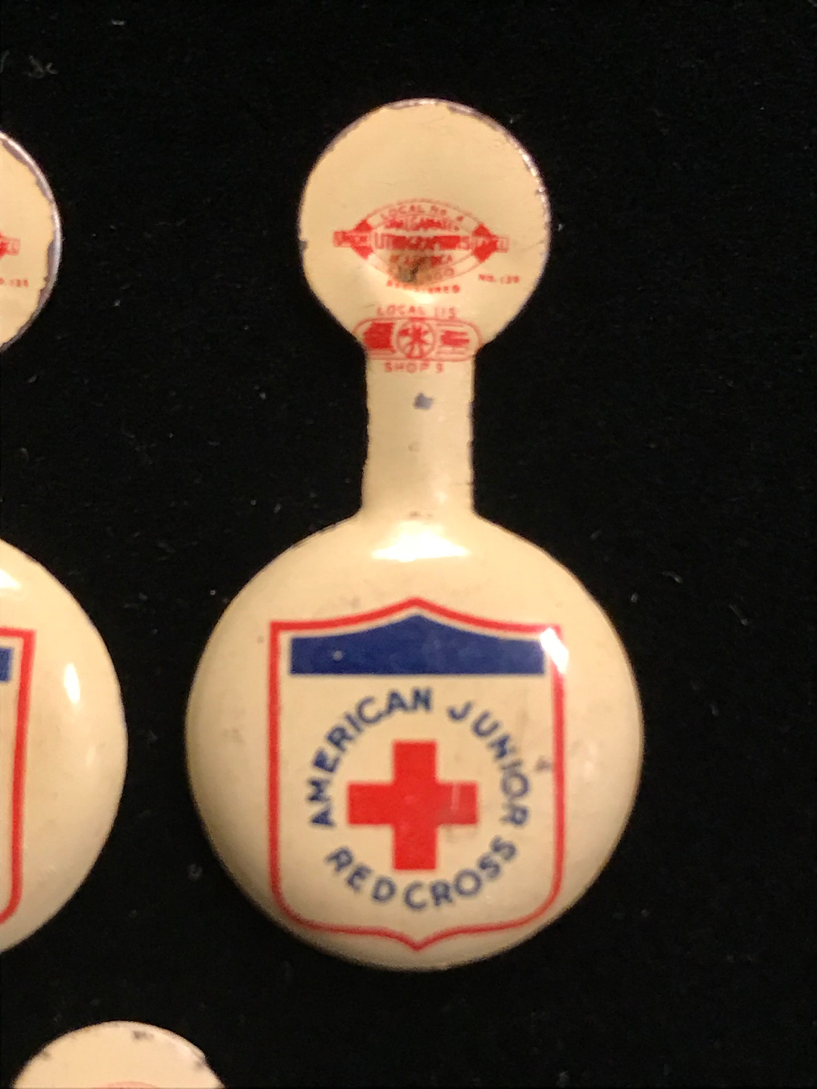 Four Metal American Junior Red Cross Buttons Children's - Etsy