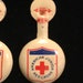 Four Metal American Junior Red Cross Buttons, Children's Fold Over ...