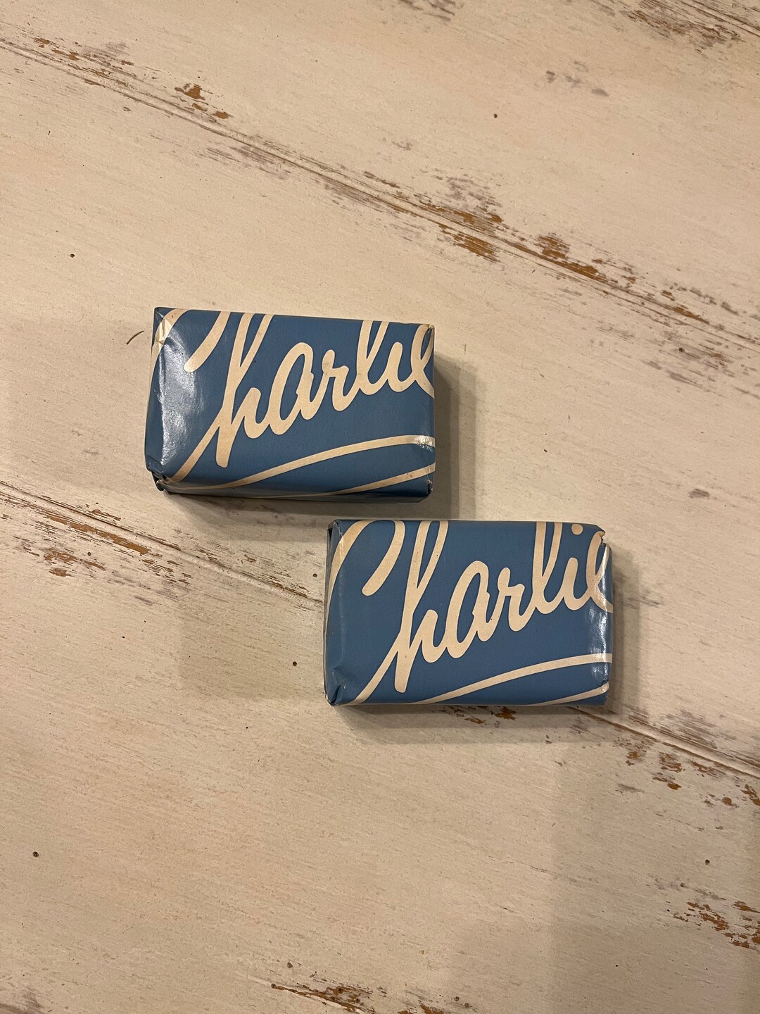 Two Bars of Original Charlie Fragrance by Revlon, Probably 1990s, 3 Oz ...