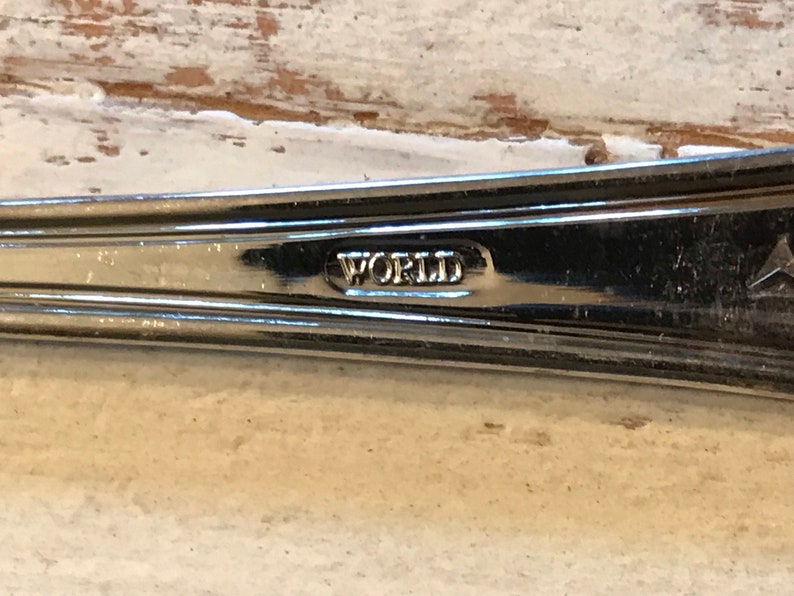 Four Piece Place Setting Signed Delta Airlines Silver Plate Cutlery ...