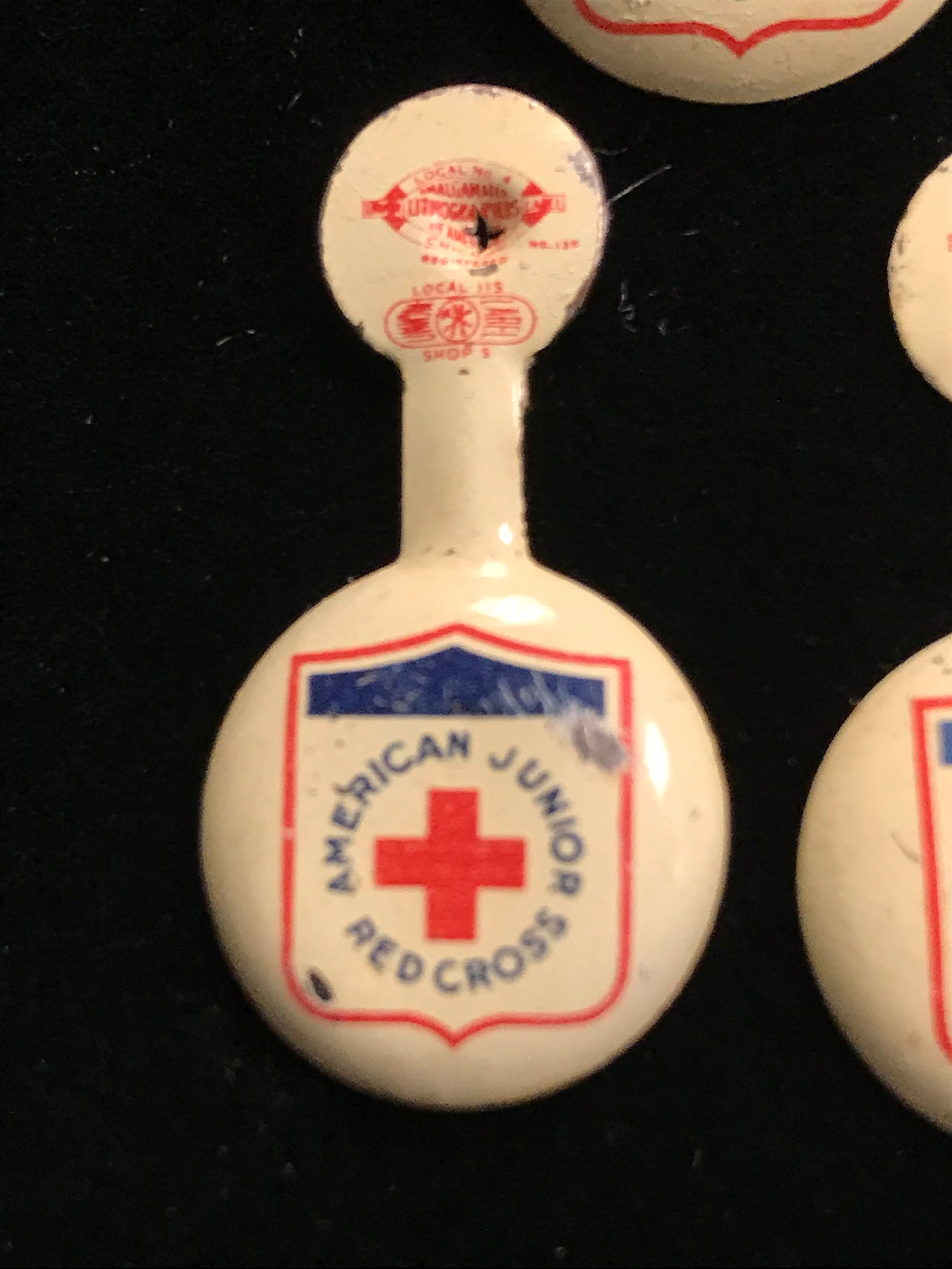 Four Metal American Junior Red Cross Buttons Children's - Etsy