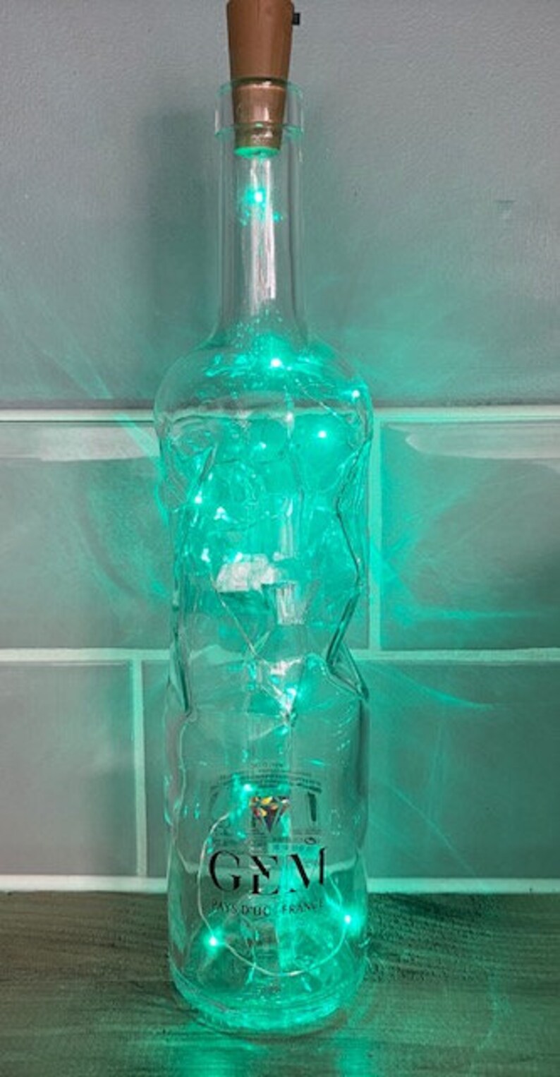 1 X LED String Bottle Cork Light Various Colours to Choose - Etsy