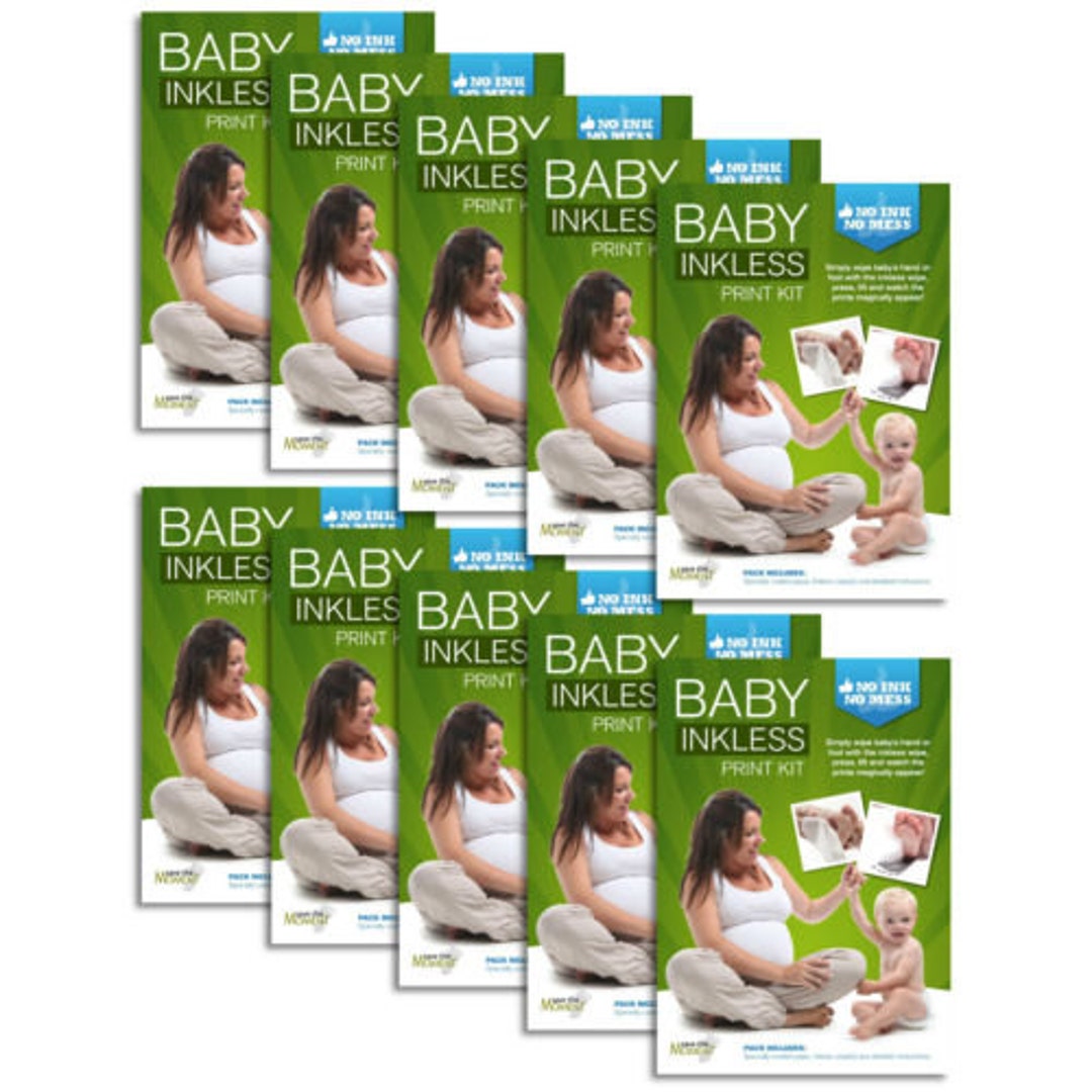 10 X Inkless Wipe Hand and Foot Print Kits - Etsy