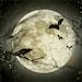 Printable Full Moon Puzzle / Moon Crafts, Bats / 35-pcs Jigsaw Puzzle ...