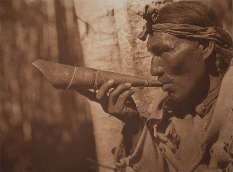 Printable Vintage Native American Poster: "the Moose Hunter - Cree ...