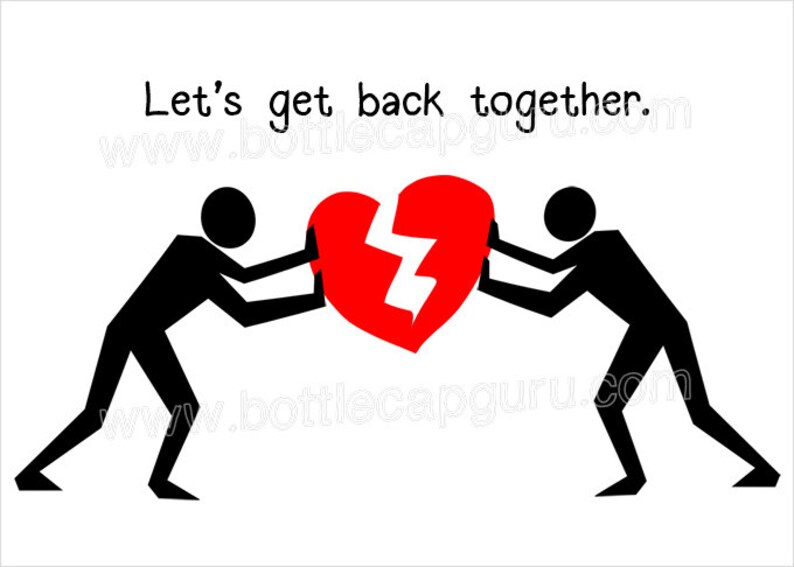 Let's Get Back Together / Romantic I Miss You Card for Ex-boyfriend Ex ...