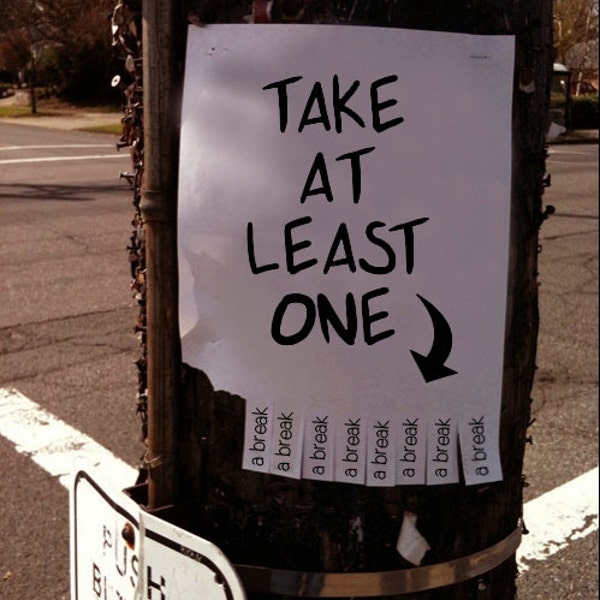 Tear off Flyer - Etsy