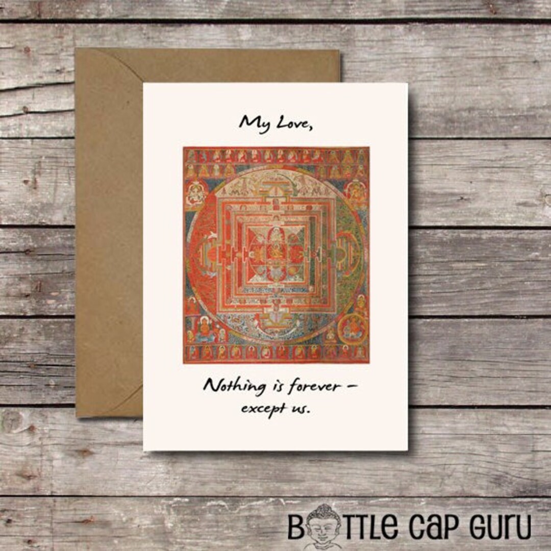 My Love, Nothing is Forever - Except Us / House of Cards Card ...