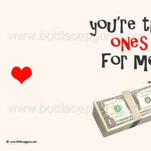 Printable Polyamory Valentine's Day Card / You're the ONES for Me ...