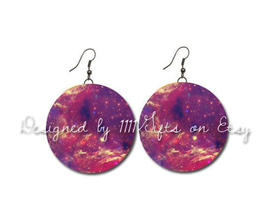 Galaxy Milky Way Digital Collage Sheets * 1 Inch Cosmic Circles for ...