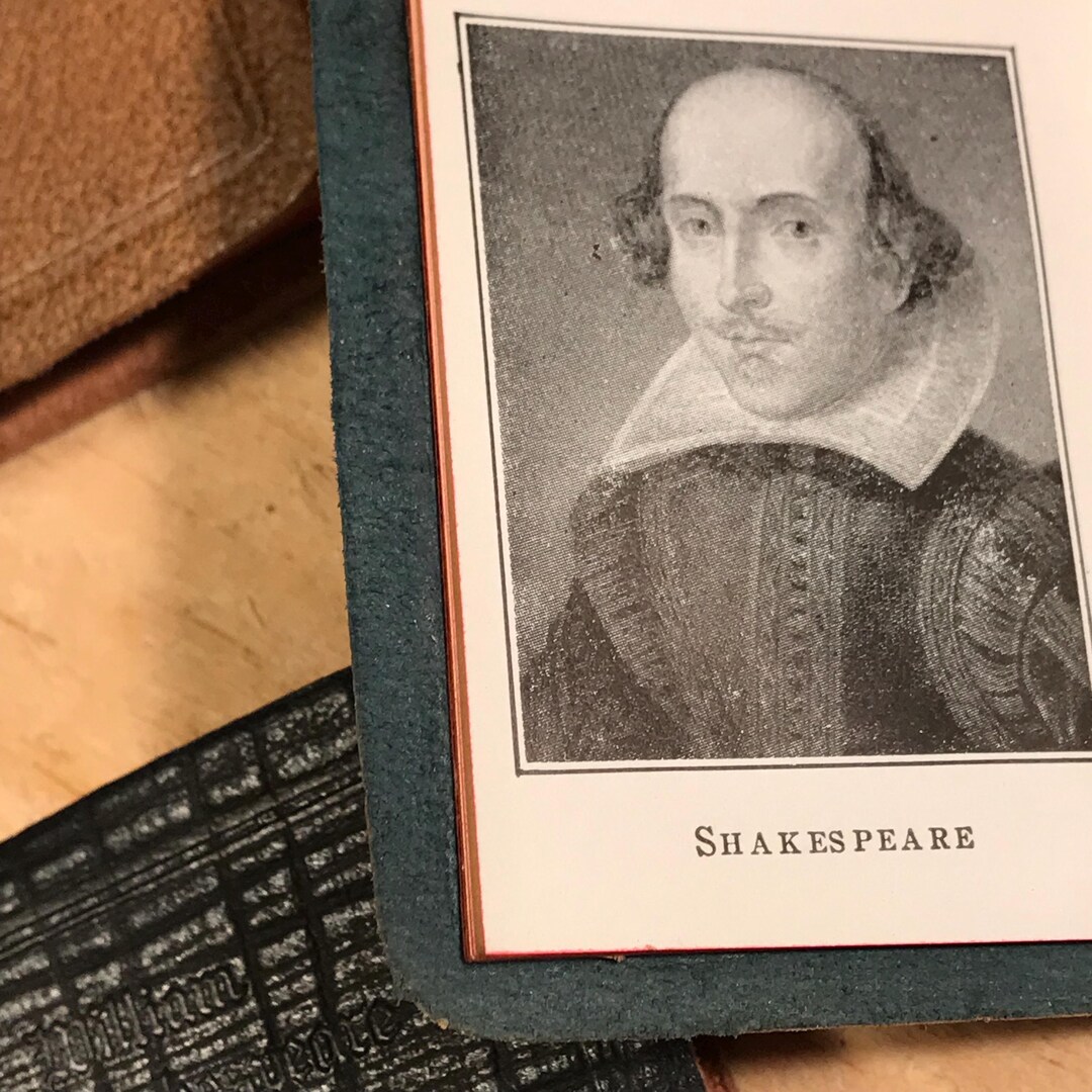 Antique Shakespeare • Mini Leather Books • Set of 20 - Etsy