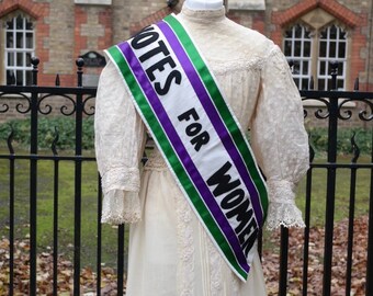 Suffragette Sash - Etsy