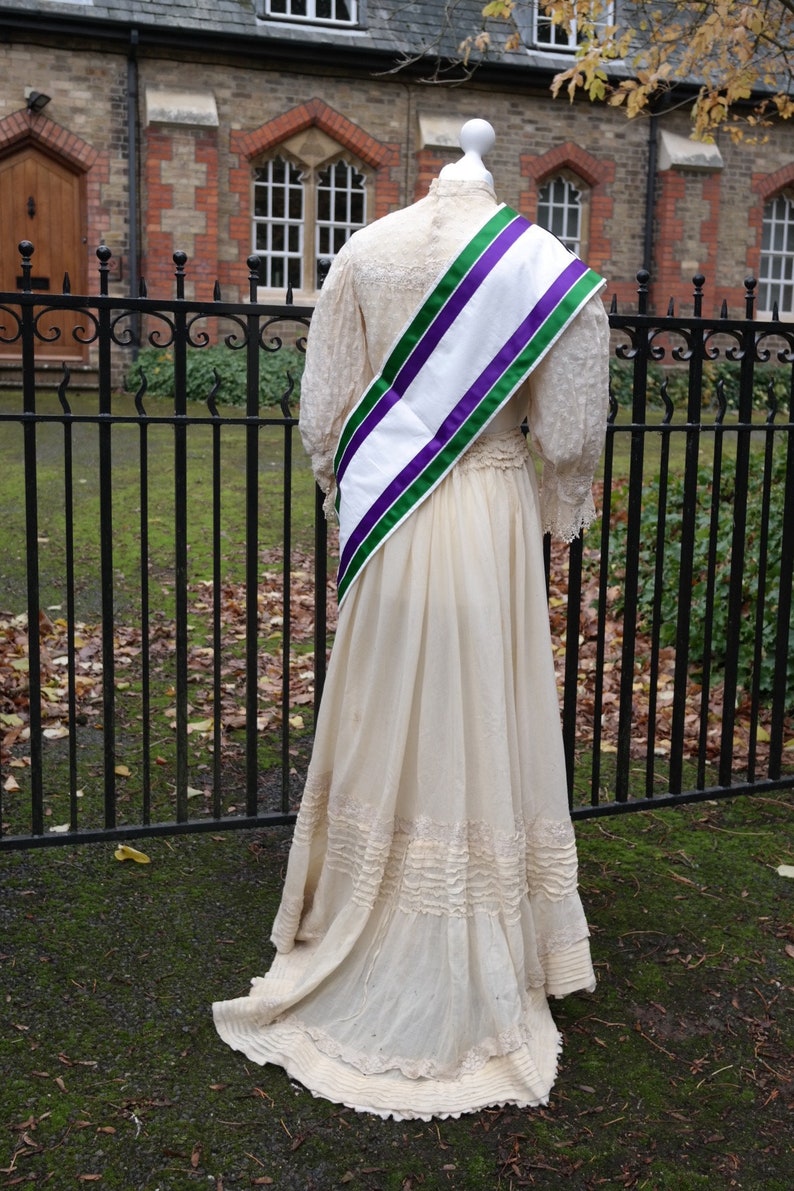 Votes for Women suffragette sash Handmade Edwardian | Etsy