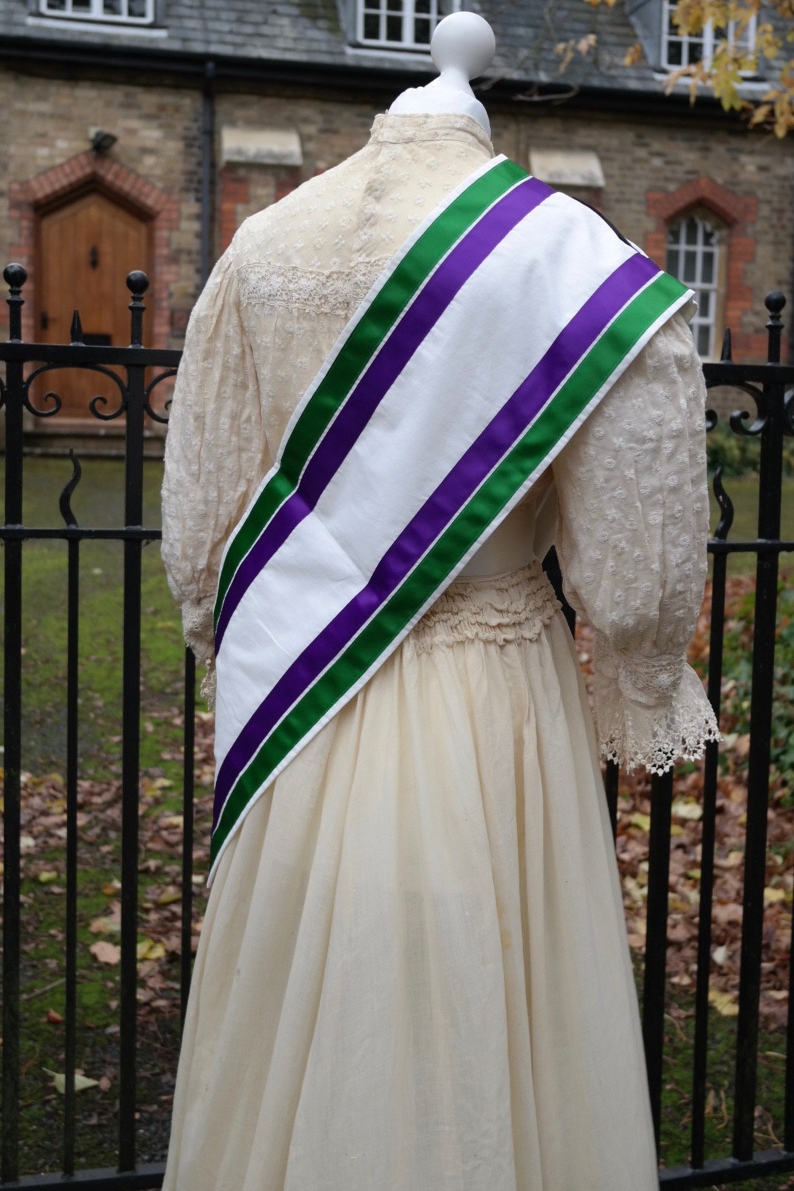 Votes for Women suffragette sash Handmade Edwardian | Etsy