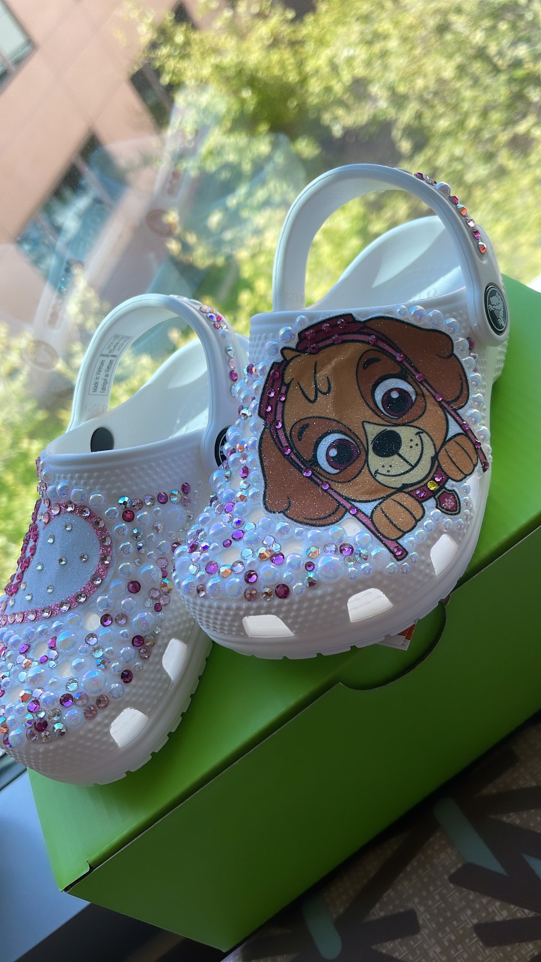Puppy Girl Custom Crocs/ Sky Dog Patrol - Etsy
