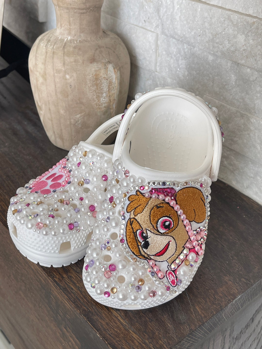 Puppy Girl Custom Crocs/ Sky Dog Patrol - Etsy
