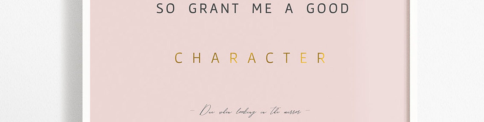 Islamic Dua for Good Character Islamic Wall Art Printable - Etsy UK