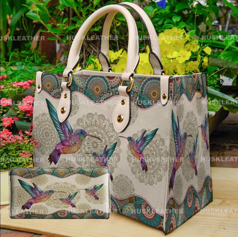 Hummingbird Leather Bag Hand Bag,hummingbird Women Handbag,custom ...