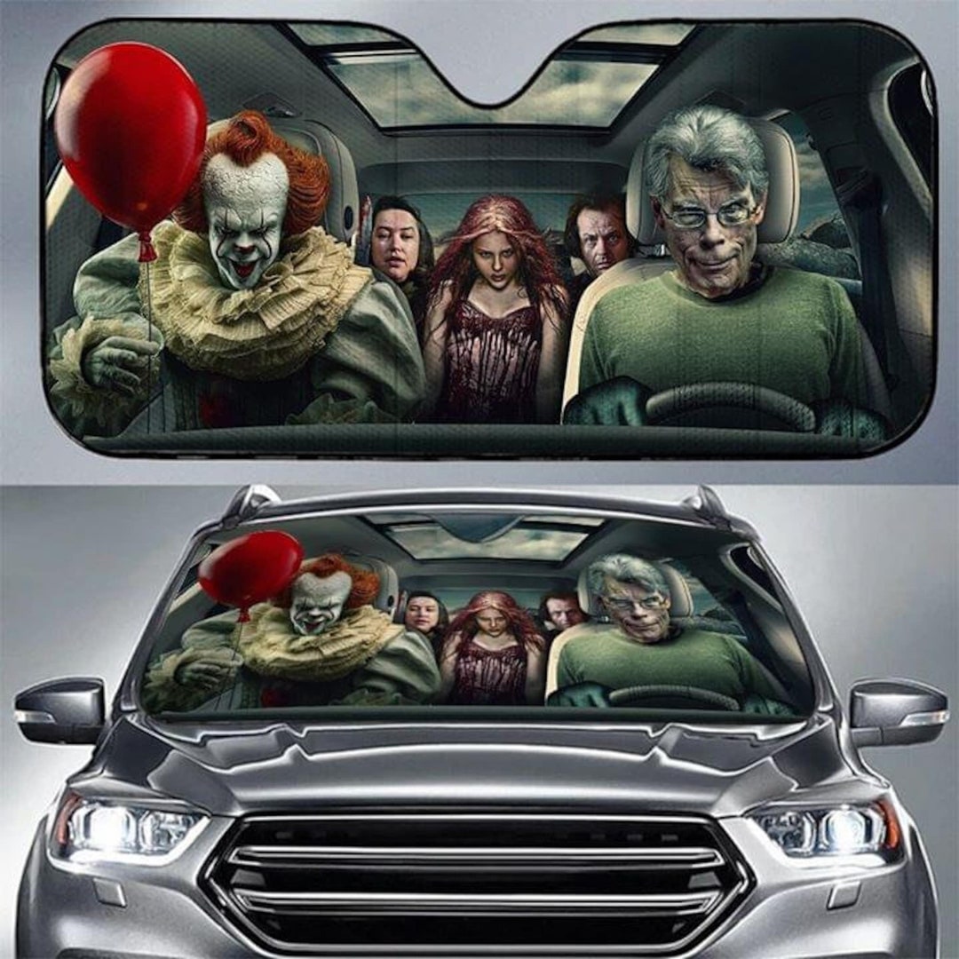 Horror Movie Charaters Car Auto Sun Shades,horror Car Accessories,car ...