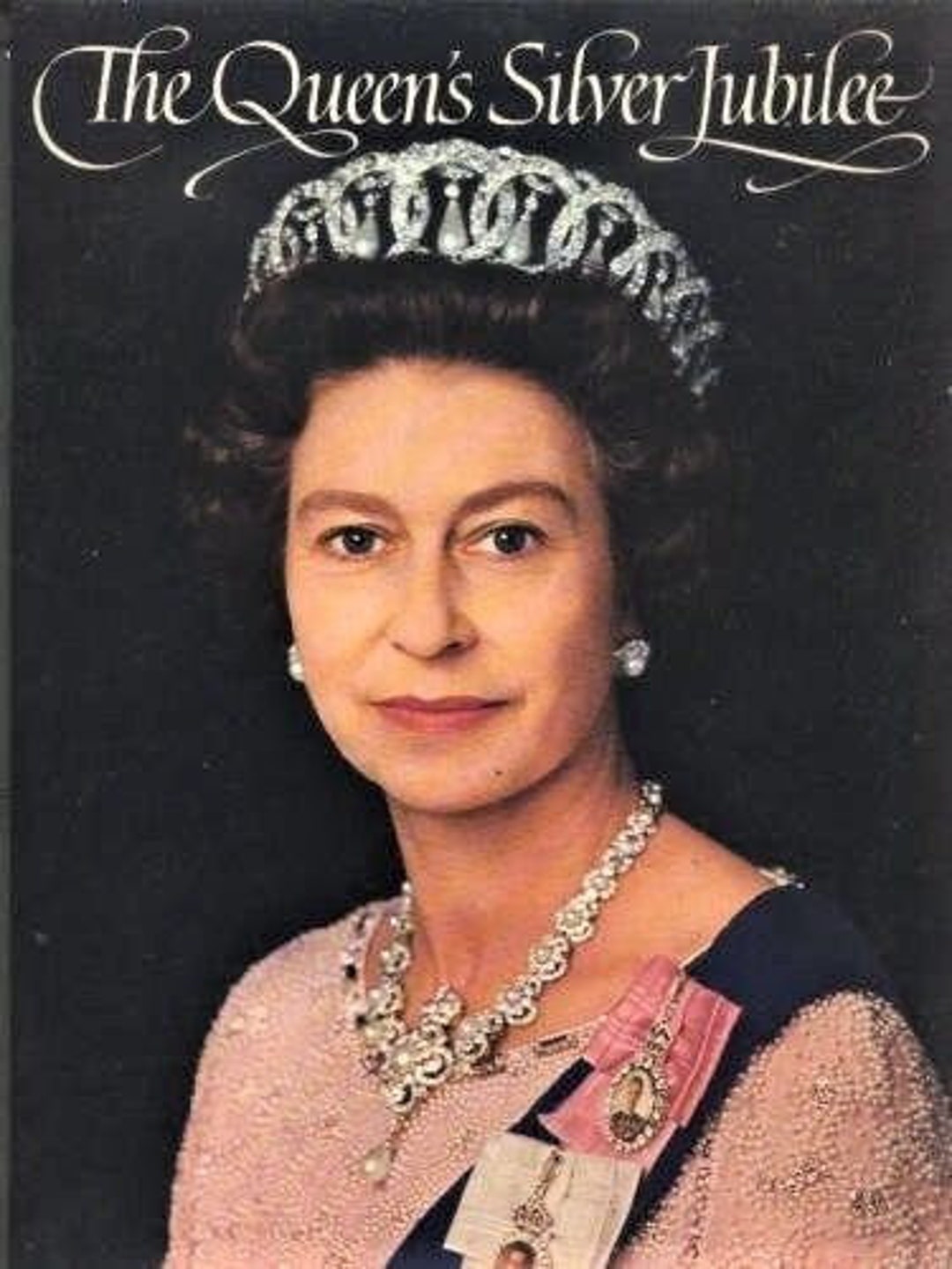 Queen's 25 Years Jubilee 1977 British Royals History Elizabeth Book - Etsy