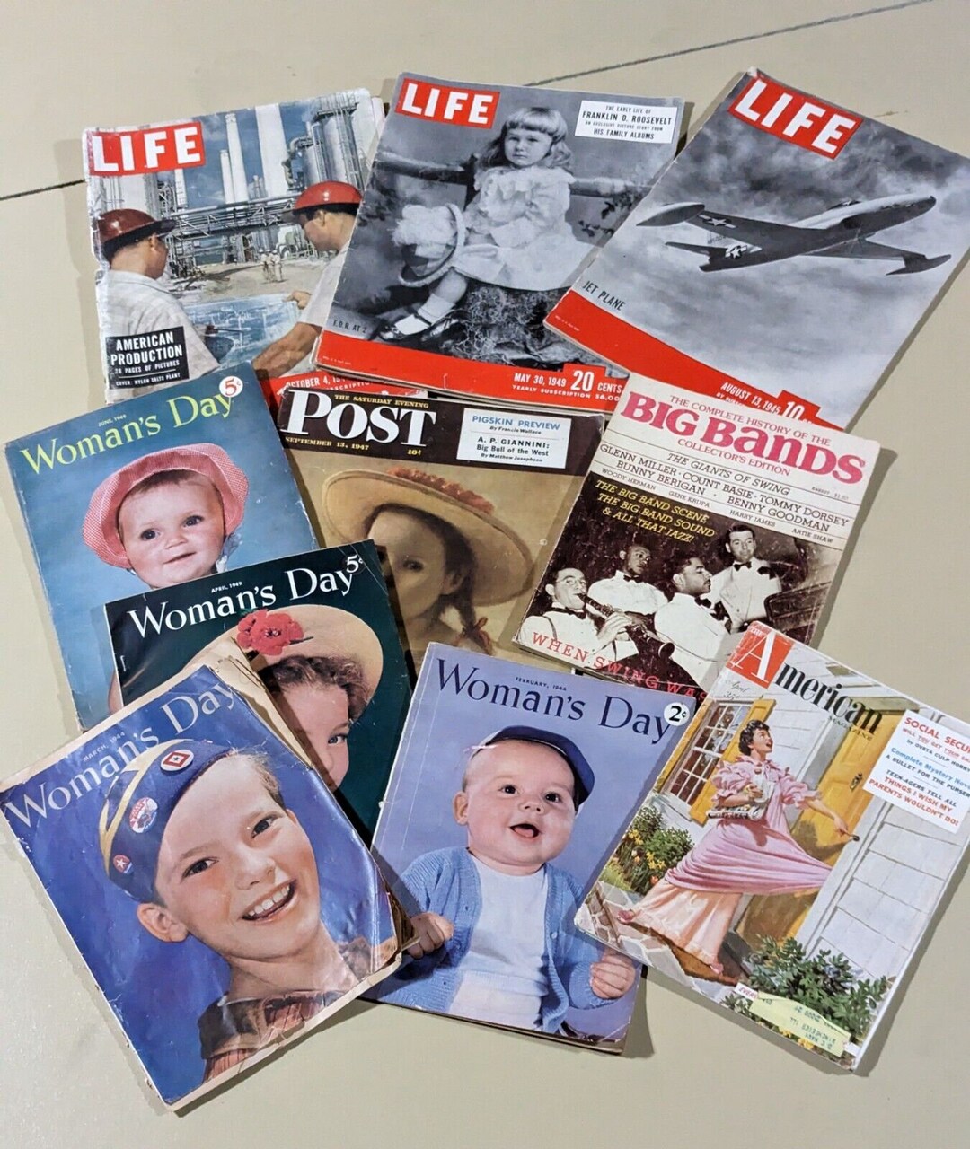 1940 S Life Women's Day 10 MAGAZINES ADS Military Post World War - Etsy