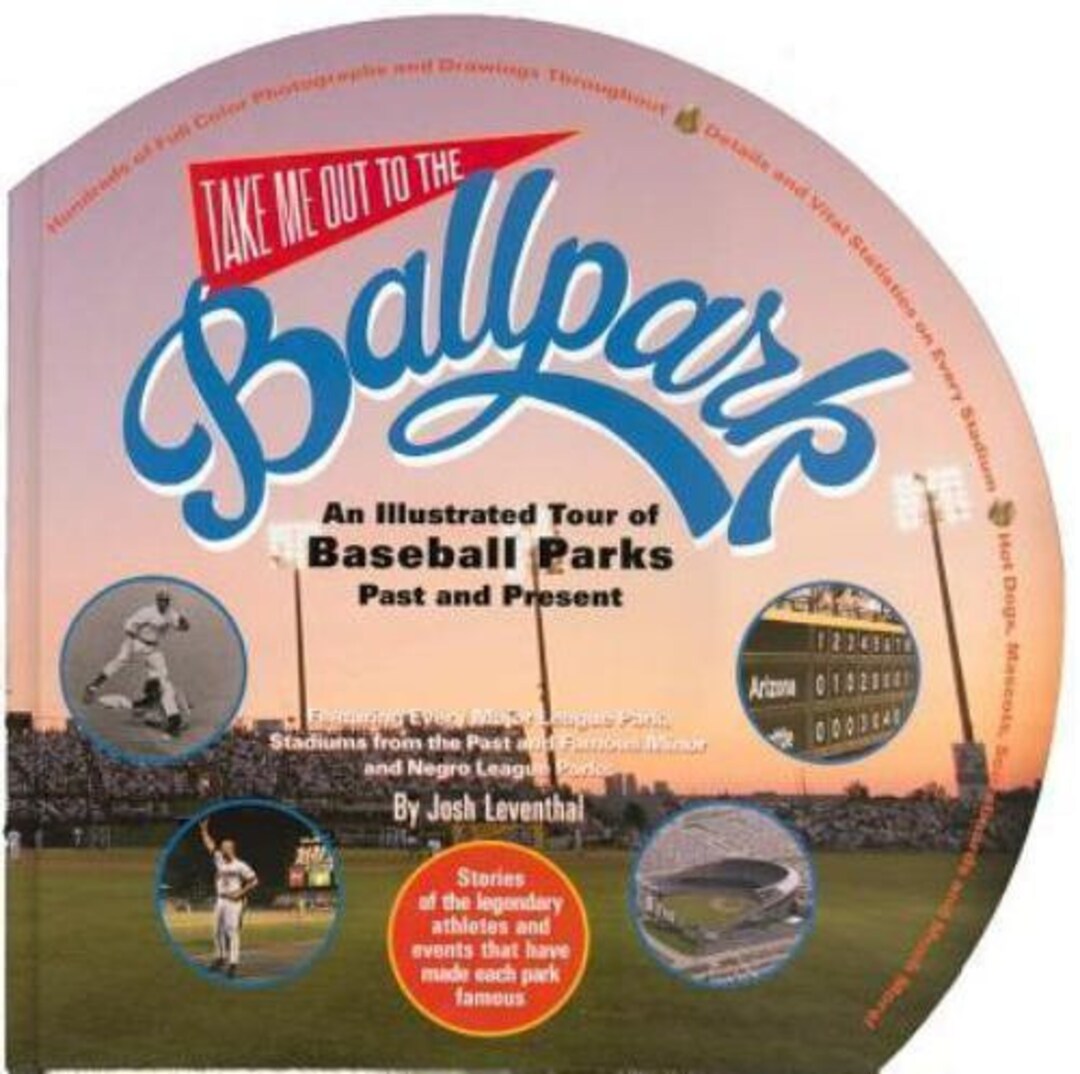 Take Me Out to the Ballpark Park Book Photo Park Guide Sports Gift - Etsy