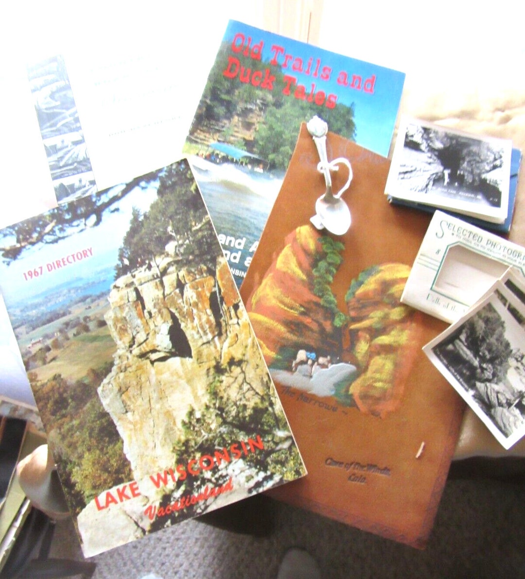 Wisconsin Dells B & W Photo Cards, Spoon, and Vintage Vacation Travel ...