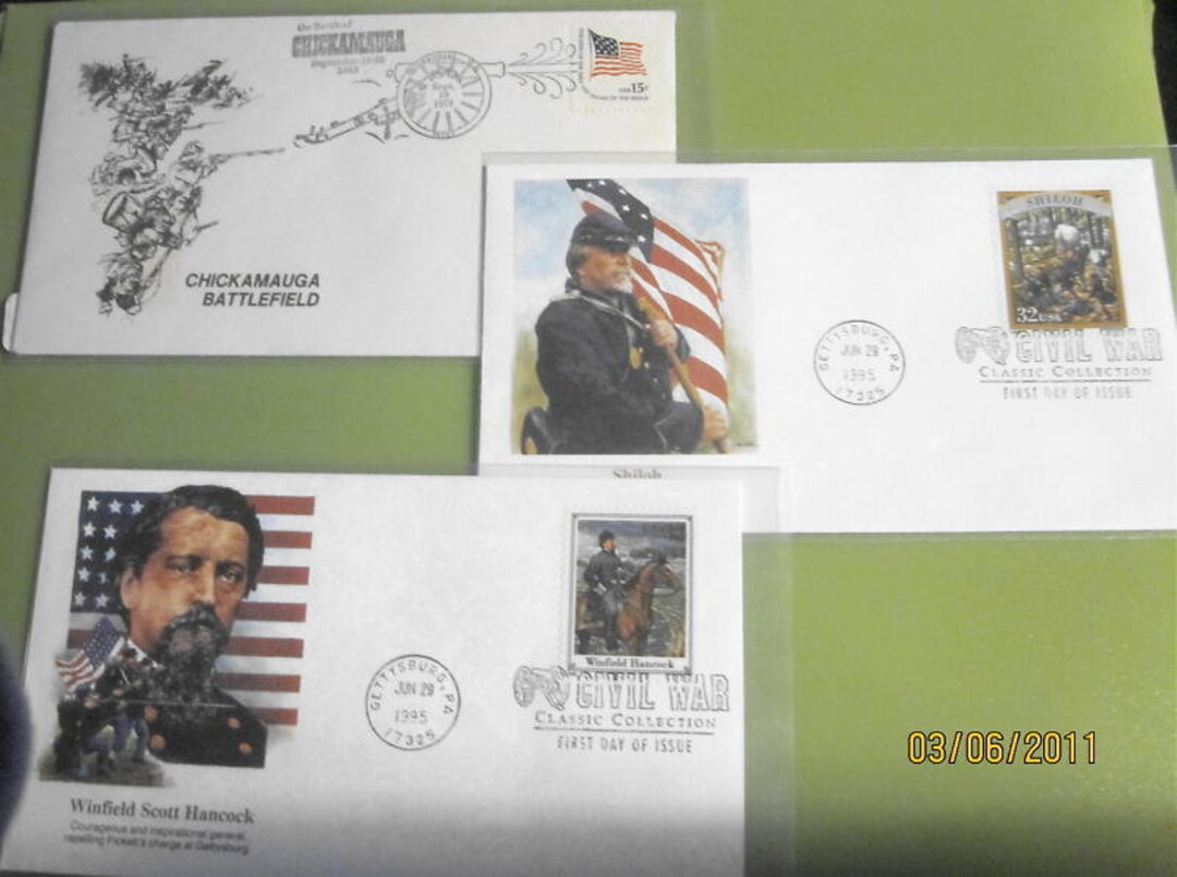 12 First Day Envelopes USA Stamps Lot, Civil War, Texas, WPA - Etsy