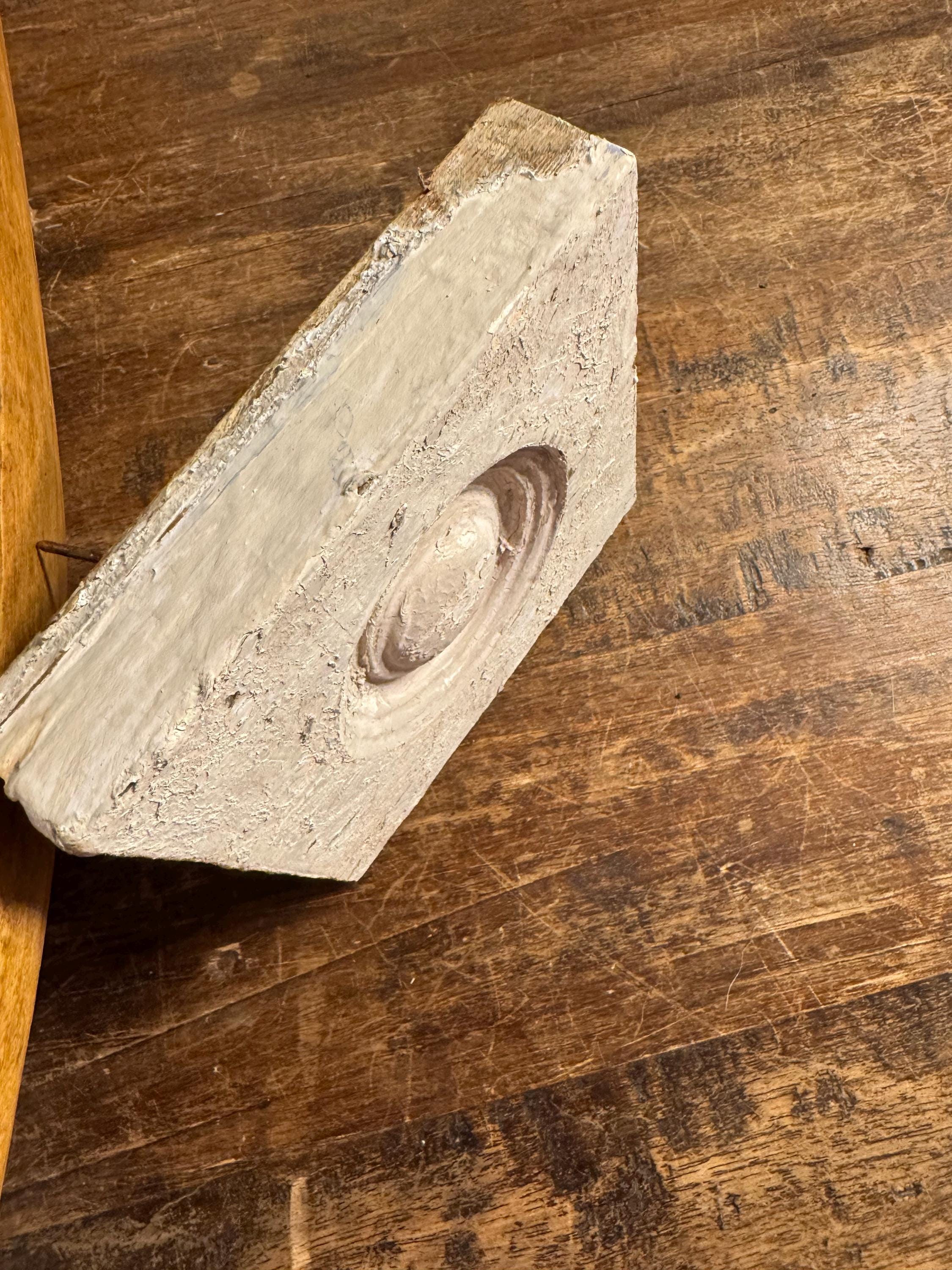 Bullseye Rosettes, Carved Plinth Blocks, Small Corner Blocks, Vintage ...