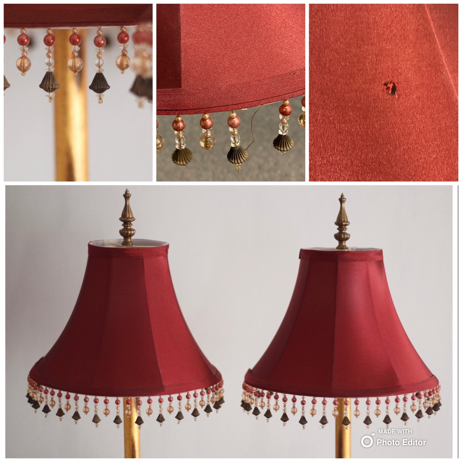 A Pair of Vintage Goat Table Lamps / Hollywood Regency Table - Etsy