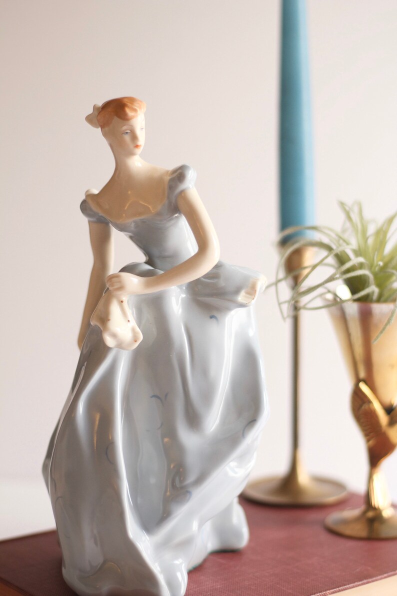 Vintage Royal Dux Lady Ballerina Figurine / Royal Dux Bohemia - Etsy