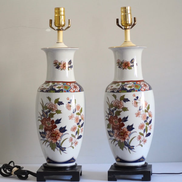 Floral Vase Lamps - Etsy