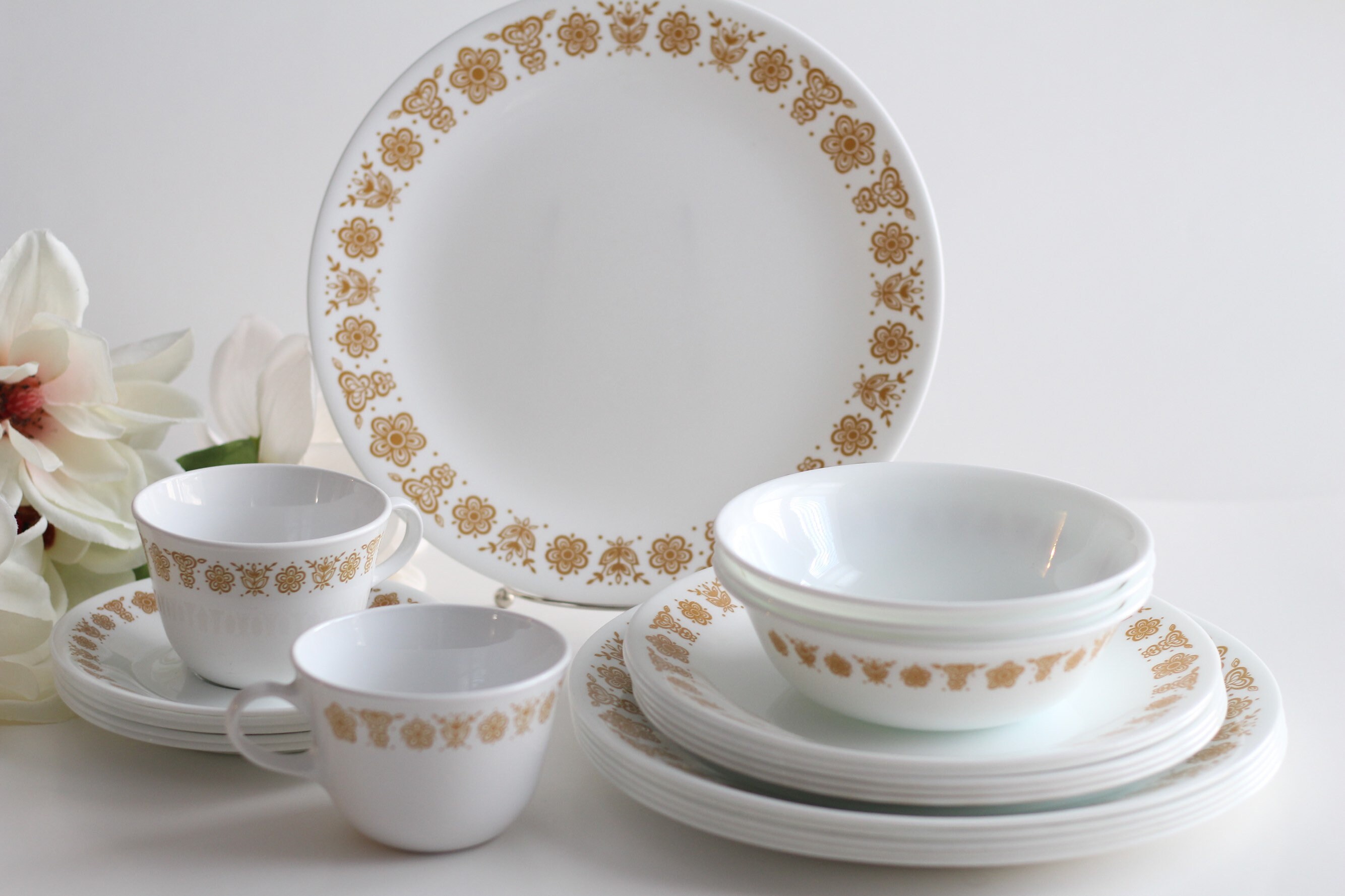 Classic dinnerware from the past