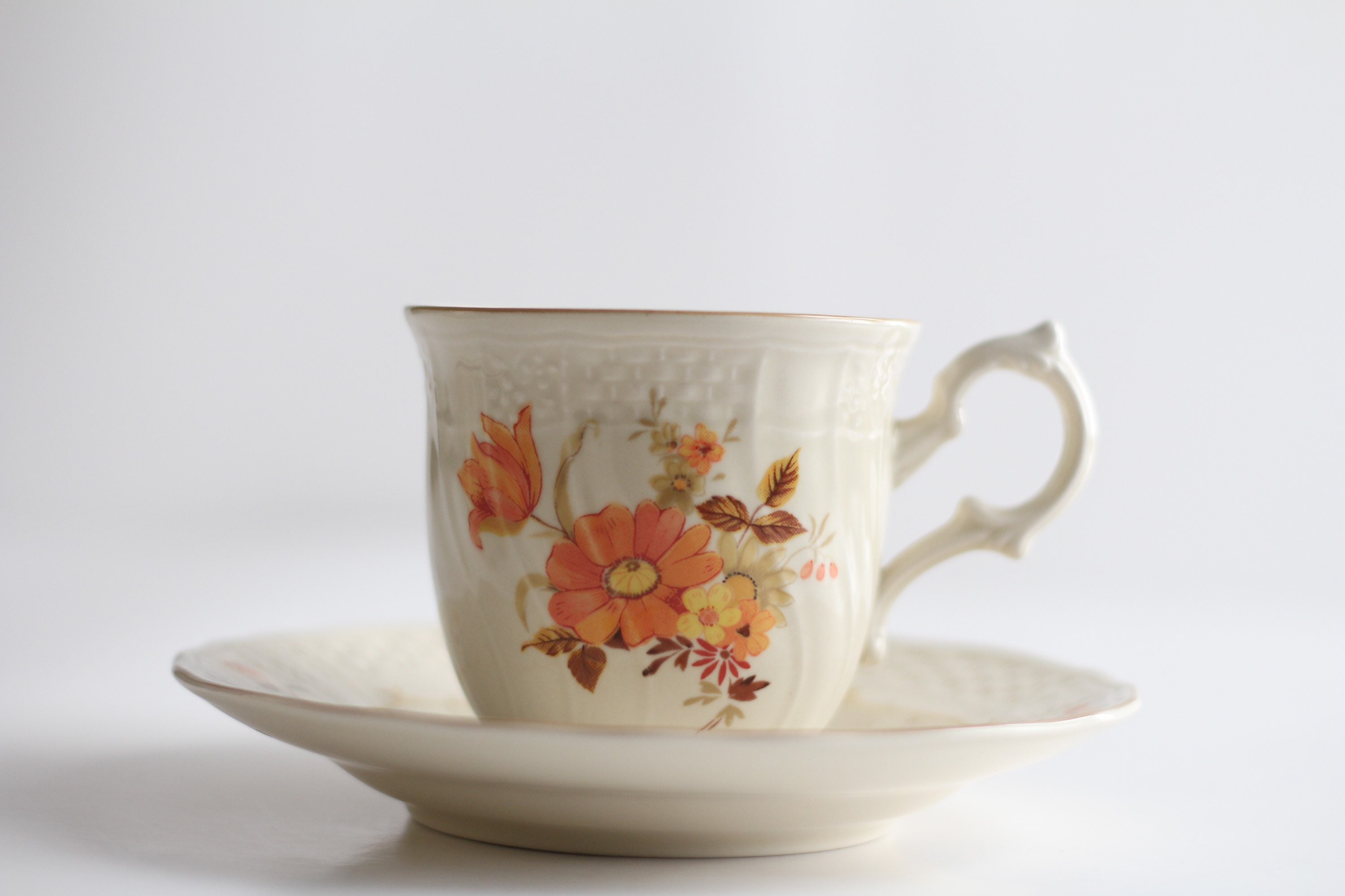 Vintage Mikasa Fine Ivory Japan Tea Cup Set / Marseilles | Etsy