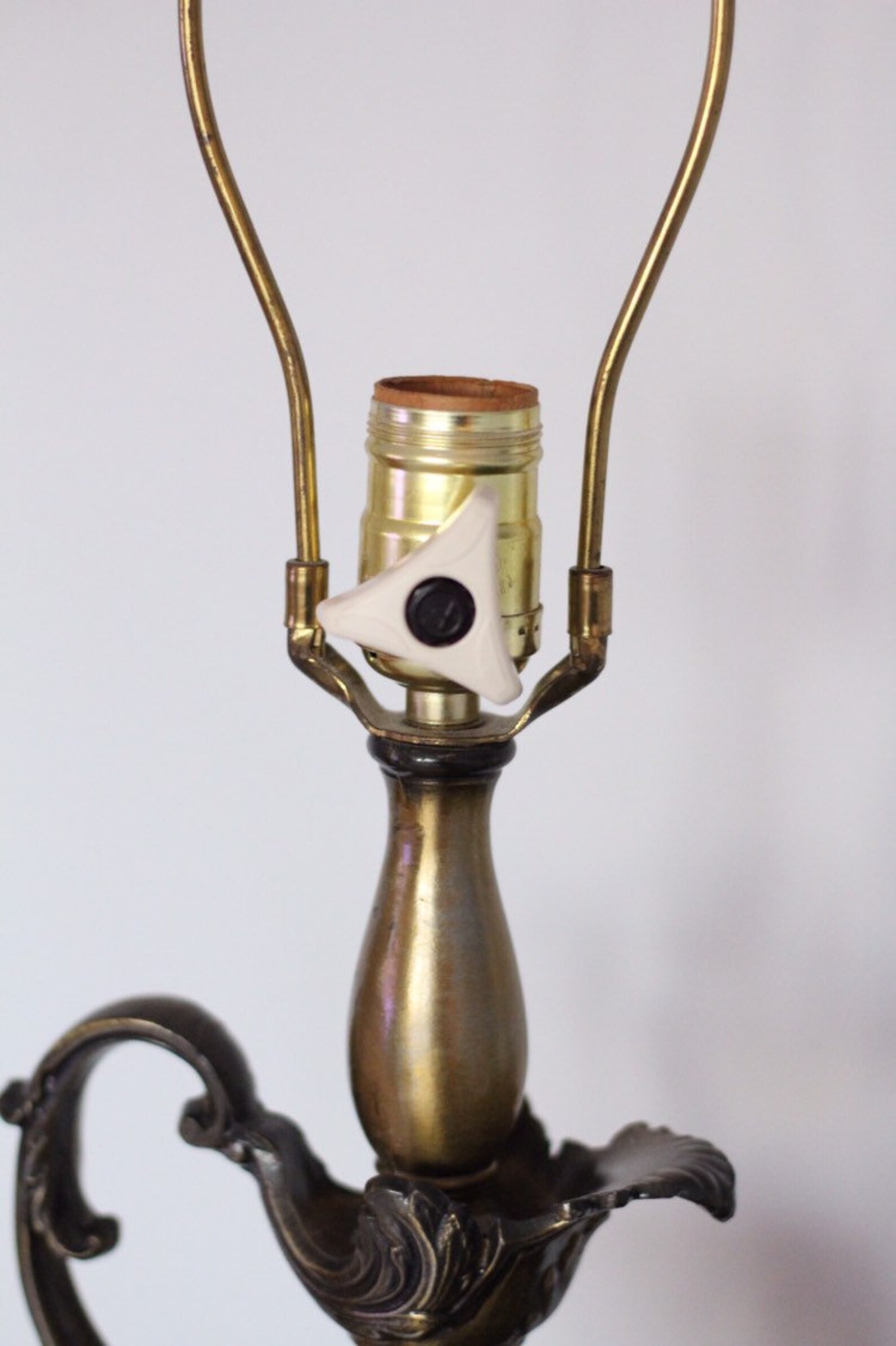 Vintage Brass Table Lamp/ Victorian Pitcher Table Lamp | Etsy