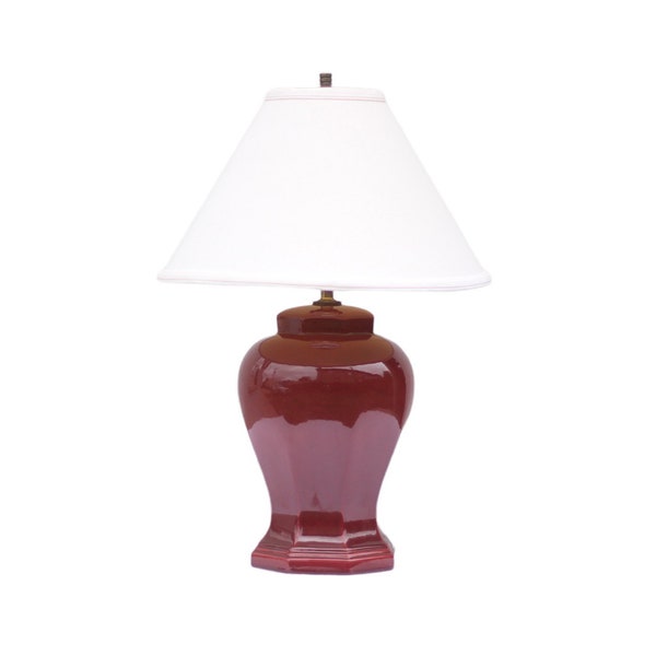 Red Table Lamps - Etsy