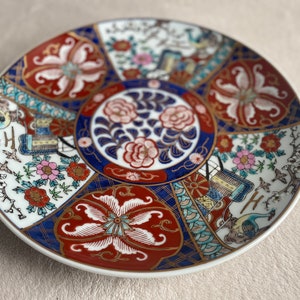 Vintage Japanese Round Platter / Japanese Porcelain Serving Plate - Etsy