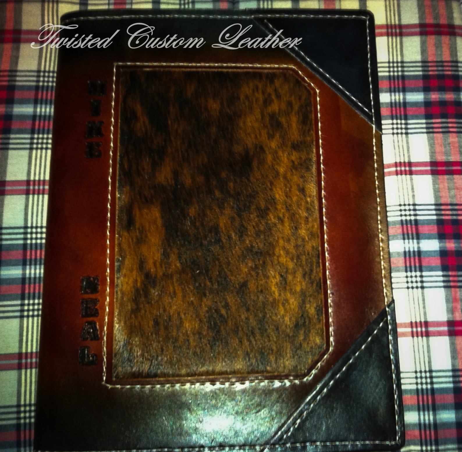 Custom Made Leather Portfolio - Etsy